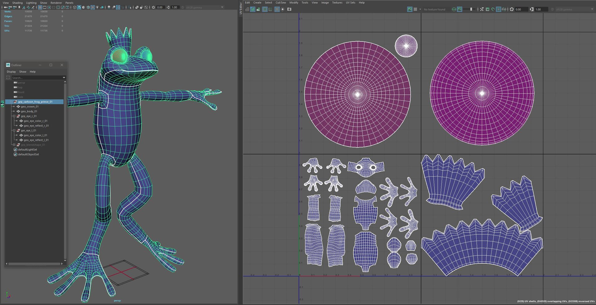 3D Frog Prince Rigging Animation - TurboSquid 1616208
