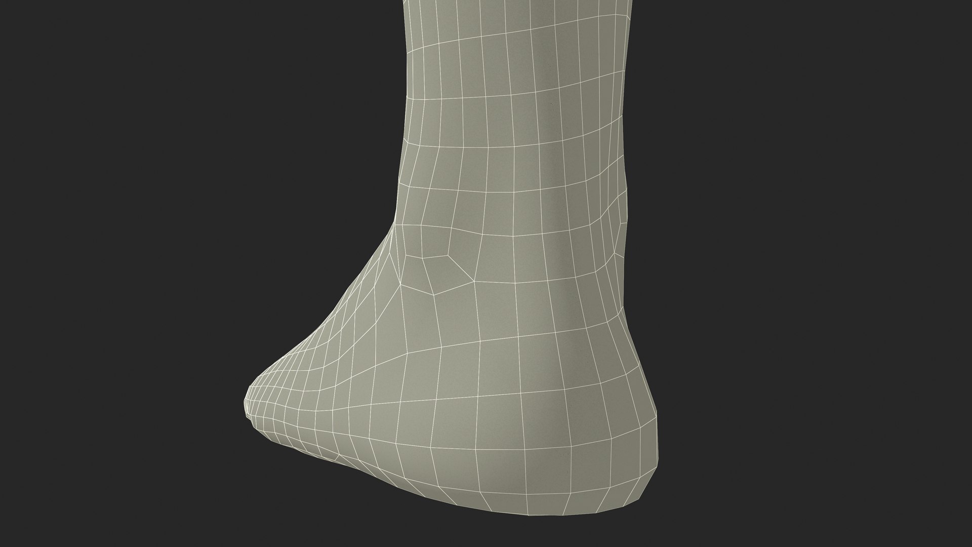 3D Model Realistic Leg Anatomy Female - TurboSquid 2128239