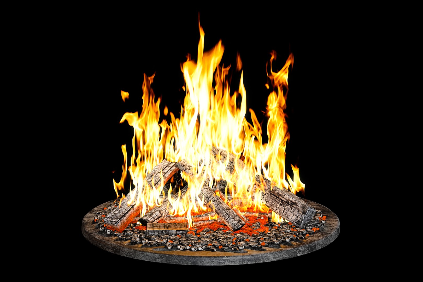 Bonfire 3D - TurboSquid 1657810