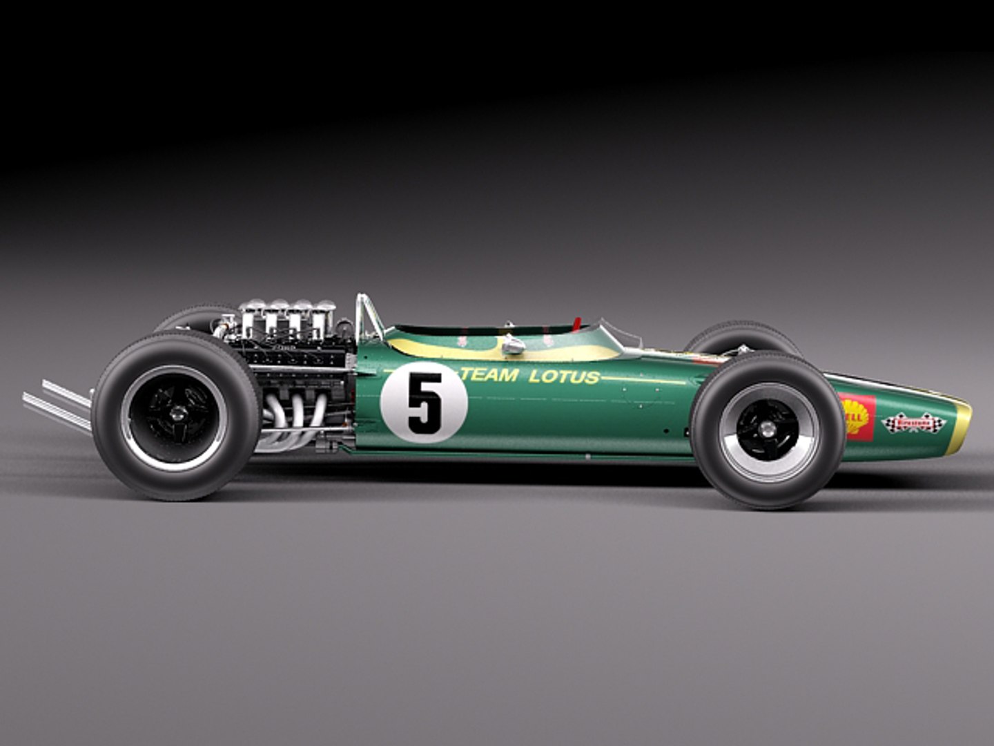 type 49 antique 3d model