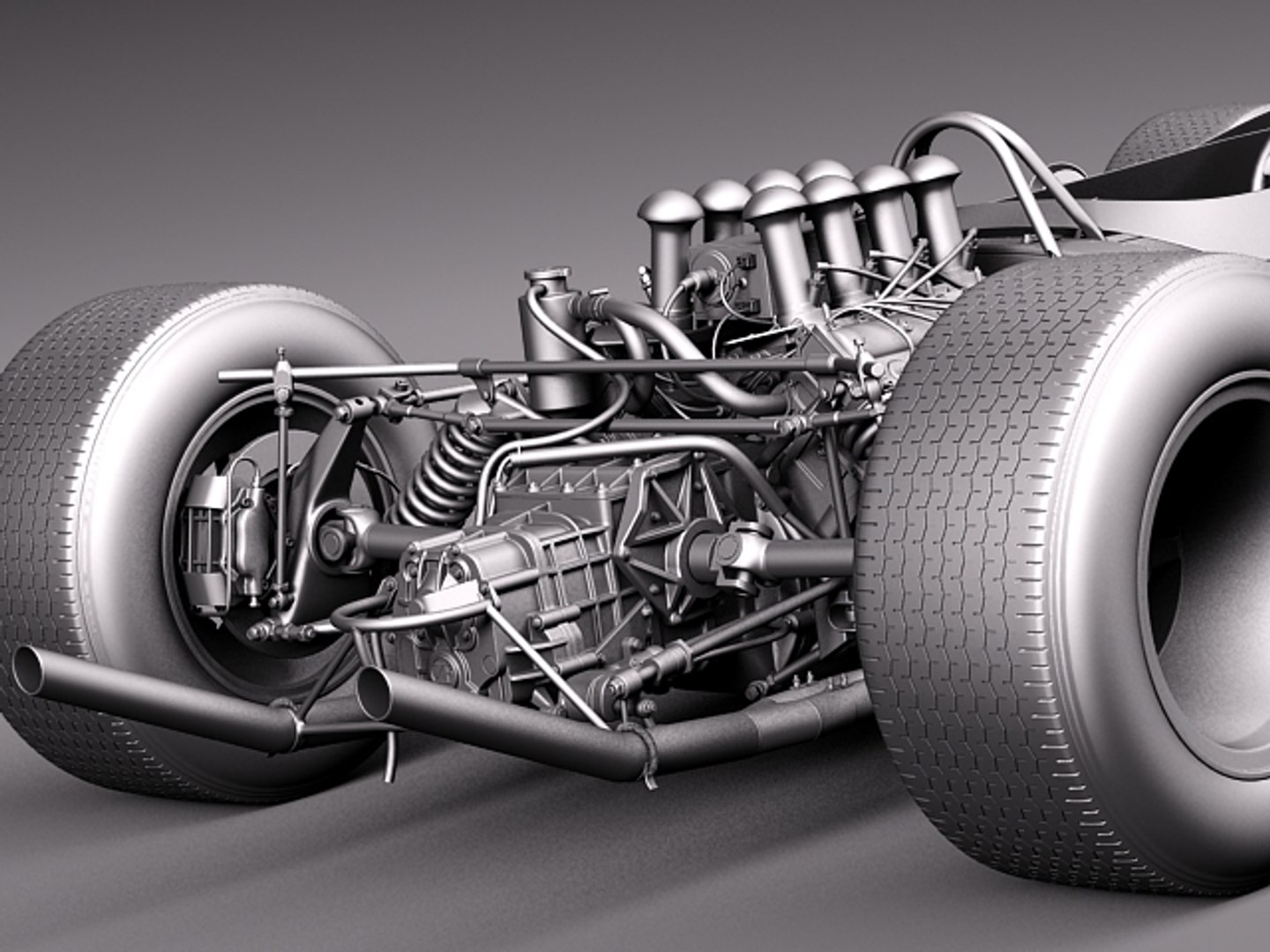 type 49 antique 3d model