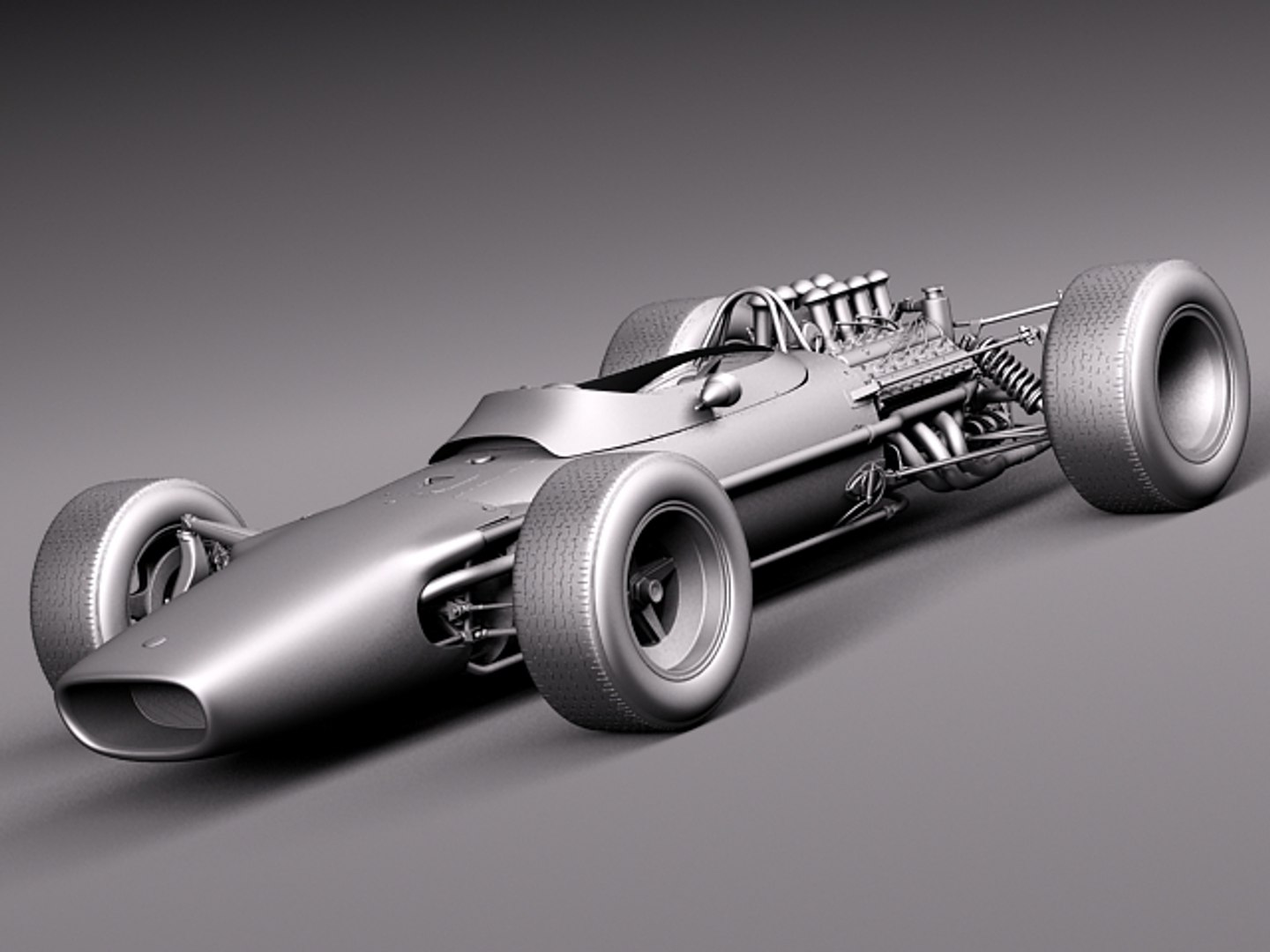 type 49 antique 3d model