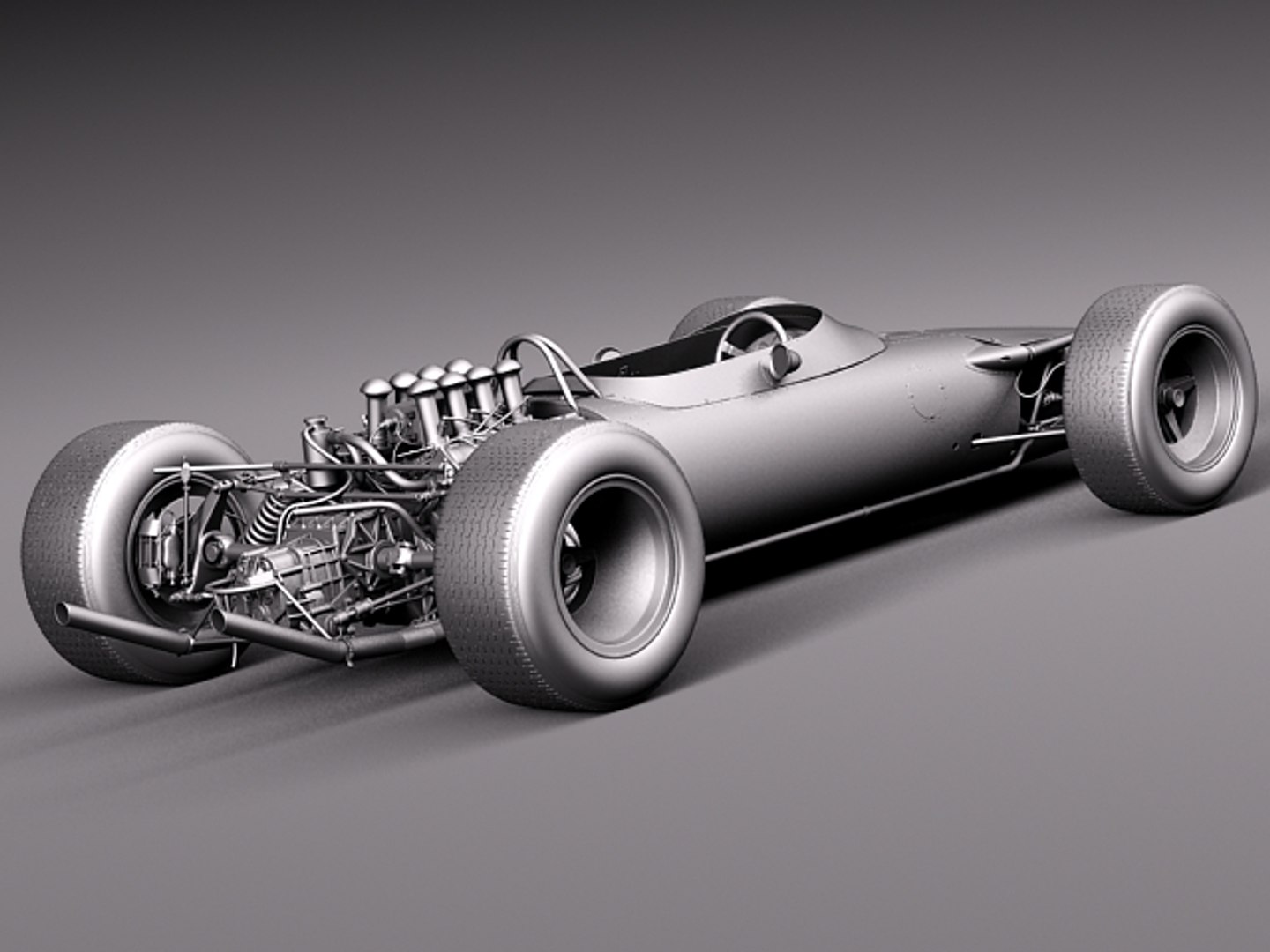 type 49 antique 3d model