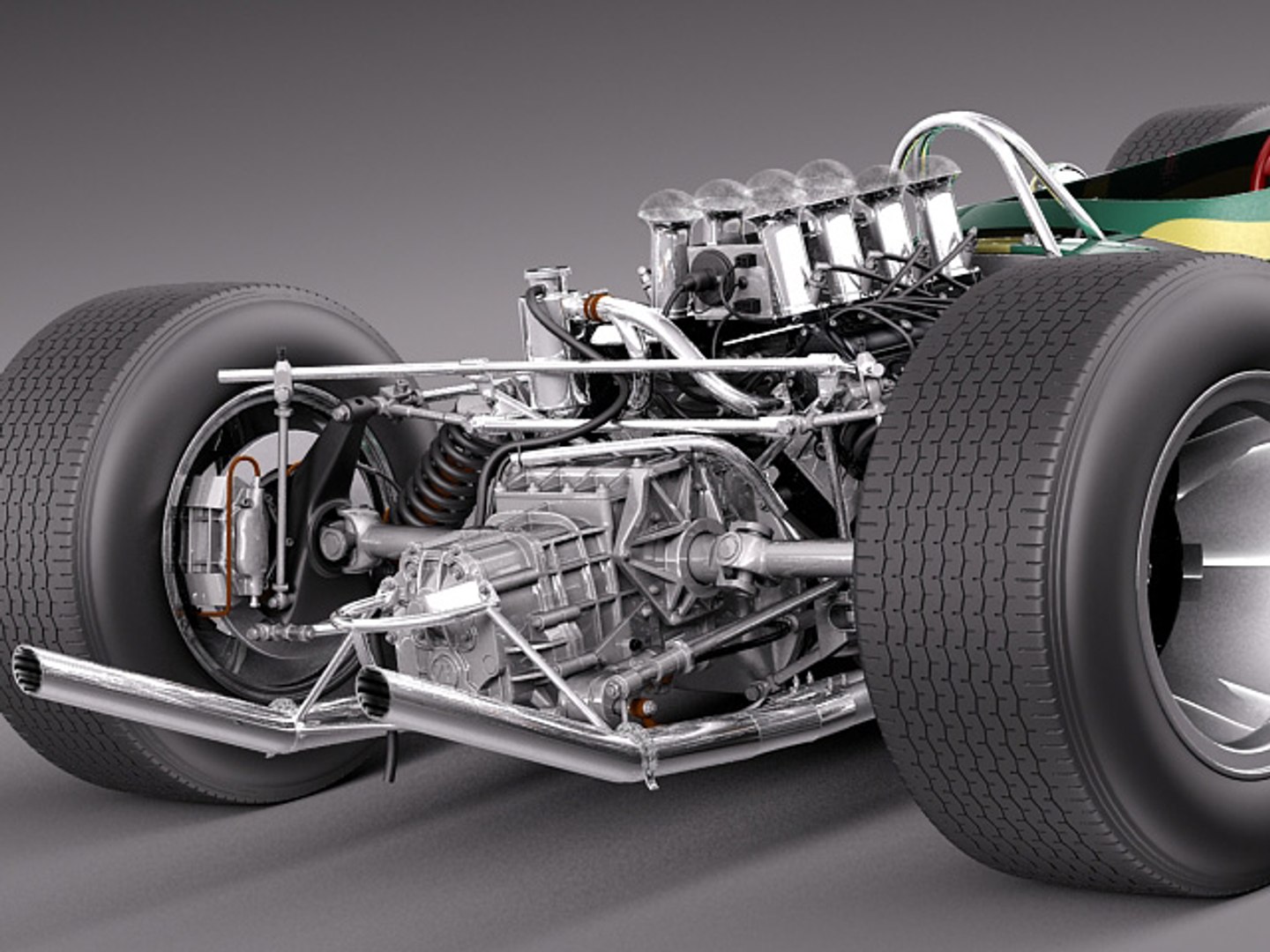 type 49 antique 3d model