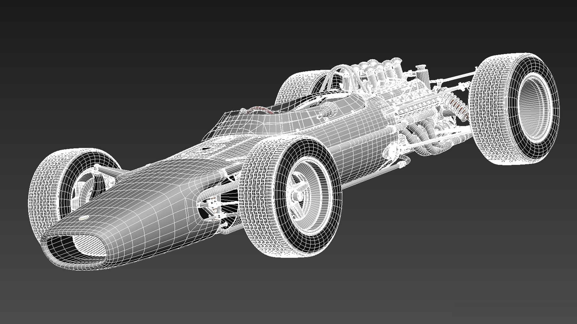 type 49 antique 3d model