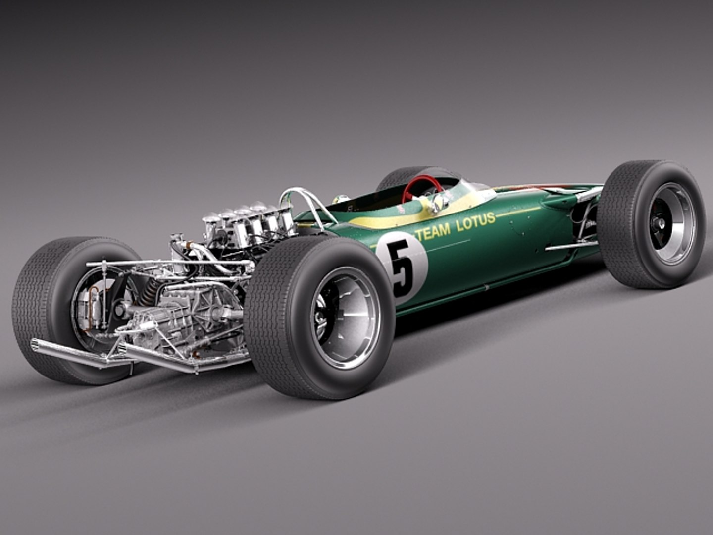 type 49 antique 3d model