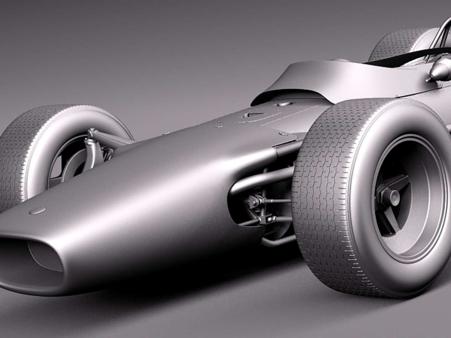 type 49 antique 3d model