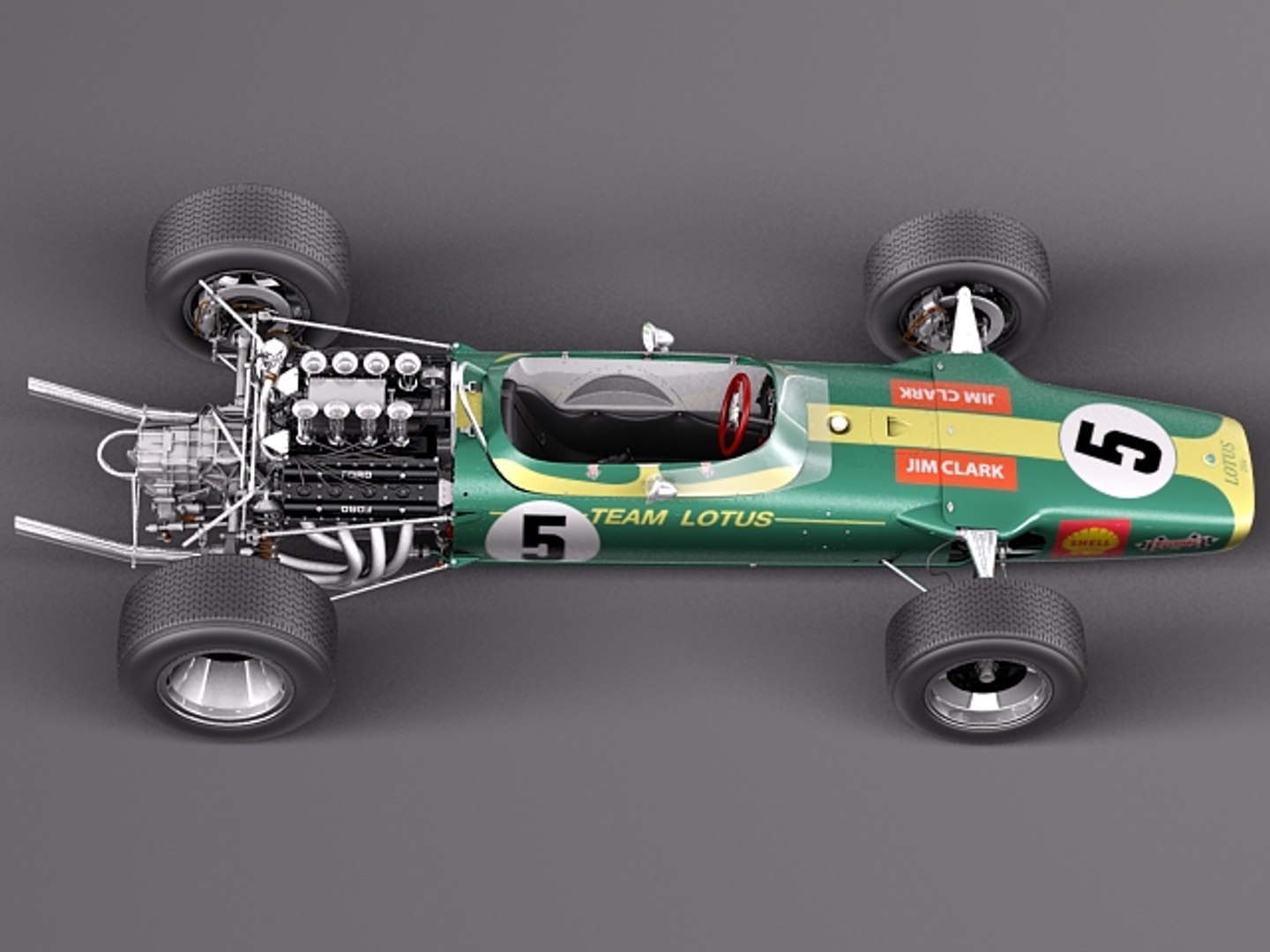 type 49 antique 3d model