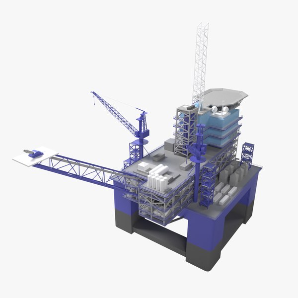 3d model subsea oil gas 2