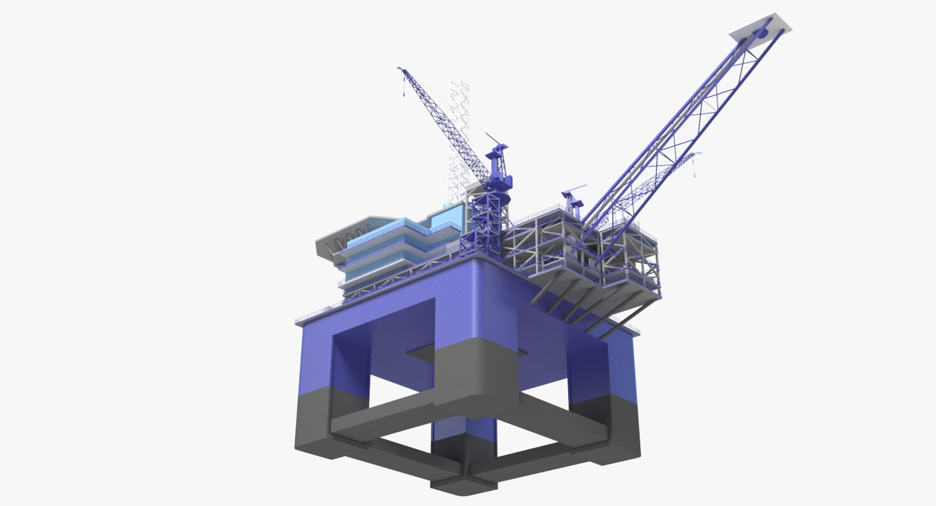 3d Offshore Platform