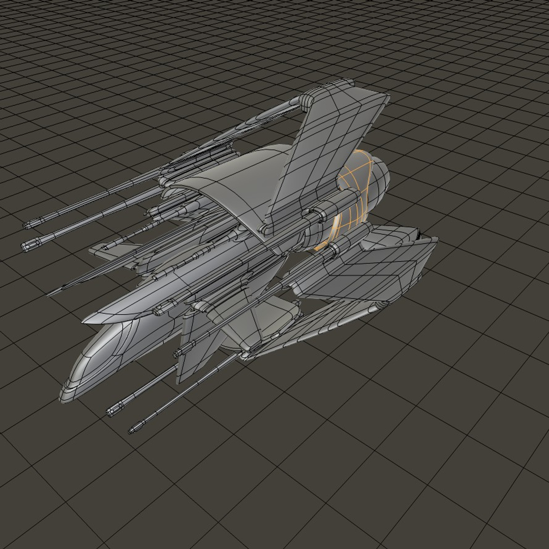 Alien Fighter 3D - TurboSquid 1250054