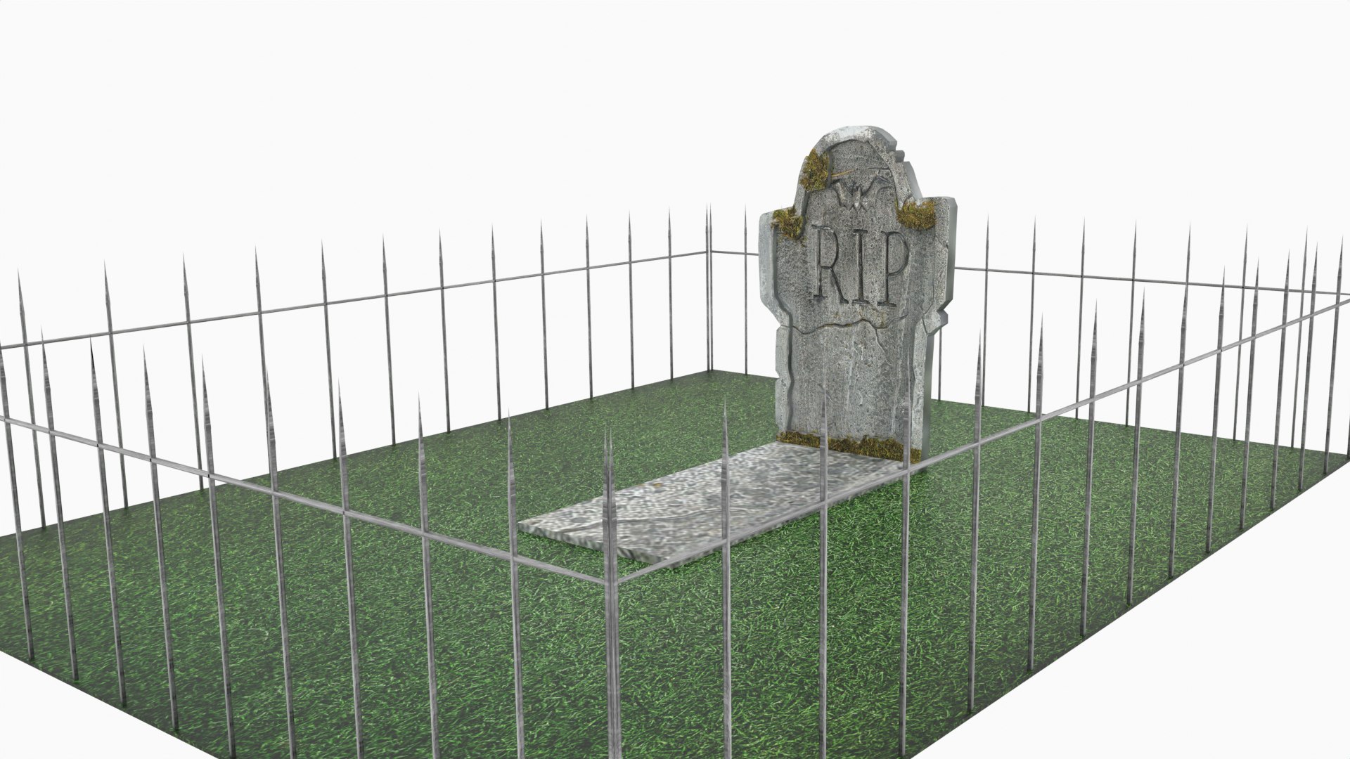 Cemetery - Grave 3D - TurboSquid 2130212