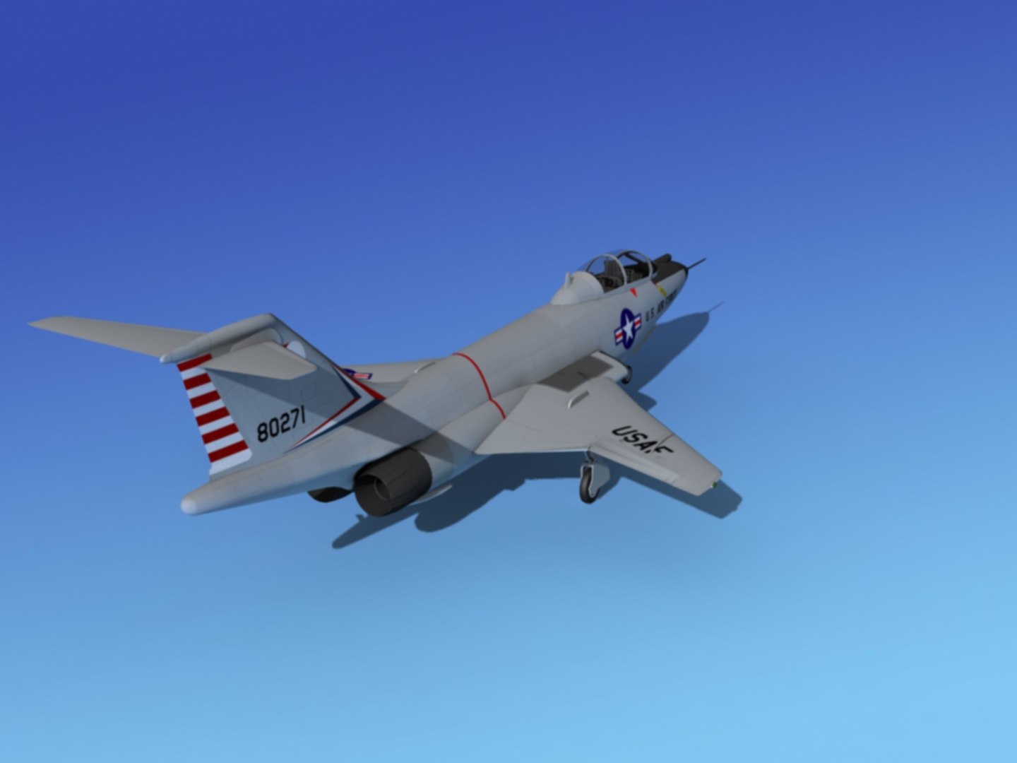 3ds f-101 voodoo jet fighters