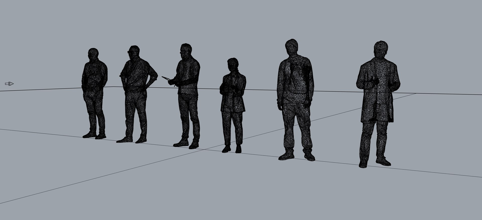 3D Lot Of People 2 Model - TurboSquid 2165170
