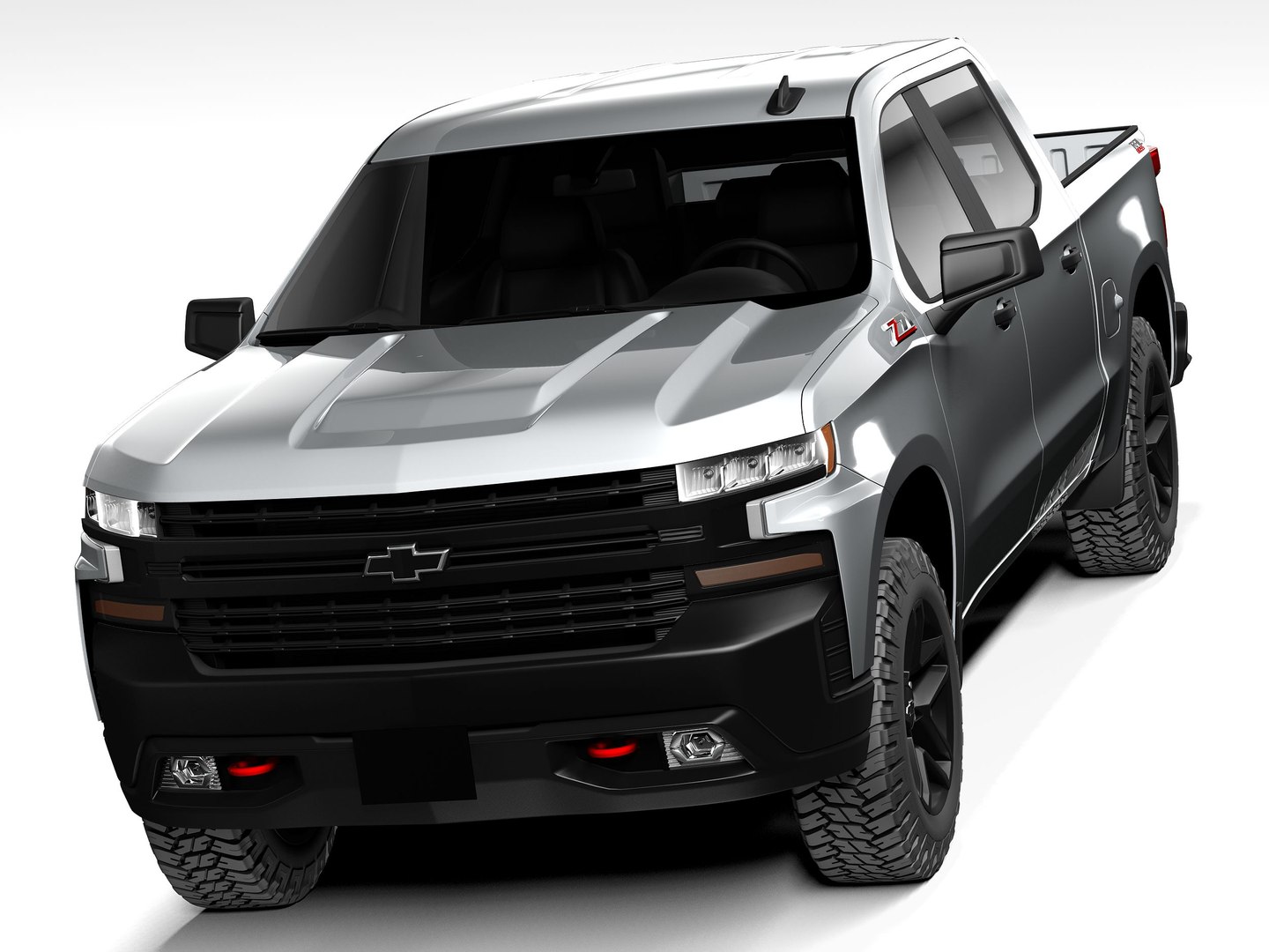 3D Chevrolet Silverado Z71 2019 - TurboSquid 2220957