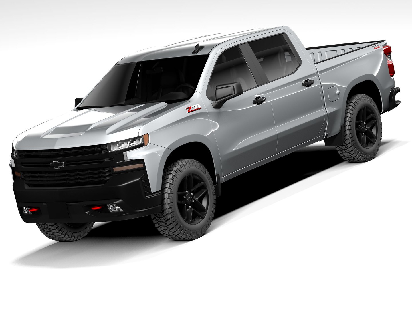 3D Chevrolet Silverado Z71 2019 - TurboSquid 2220957
