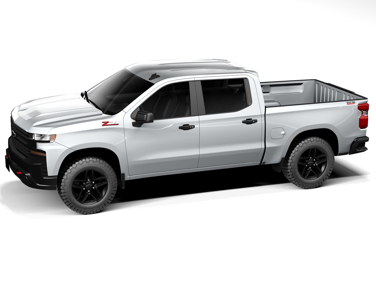 3D Chevrolet Silverado Z71 2019 - TurboSquid 2220957