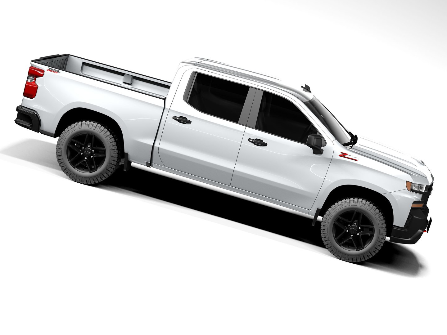 3D Chevrolet Silverado Z71 2019 - TurboSquid 2220957