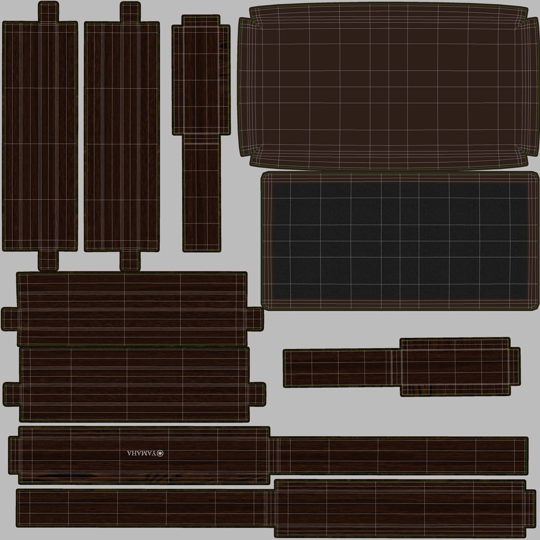 3D Model Digital Piano Yamaha YDP-145R - TurboSquid 2276506