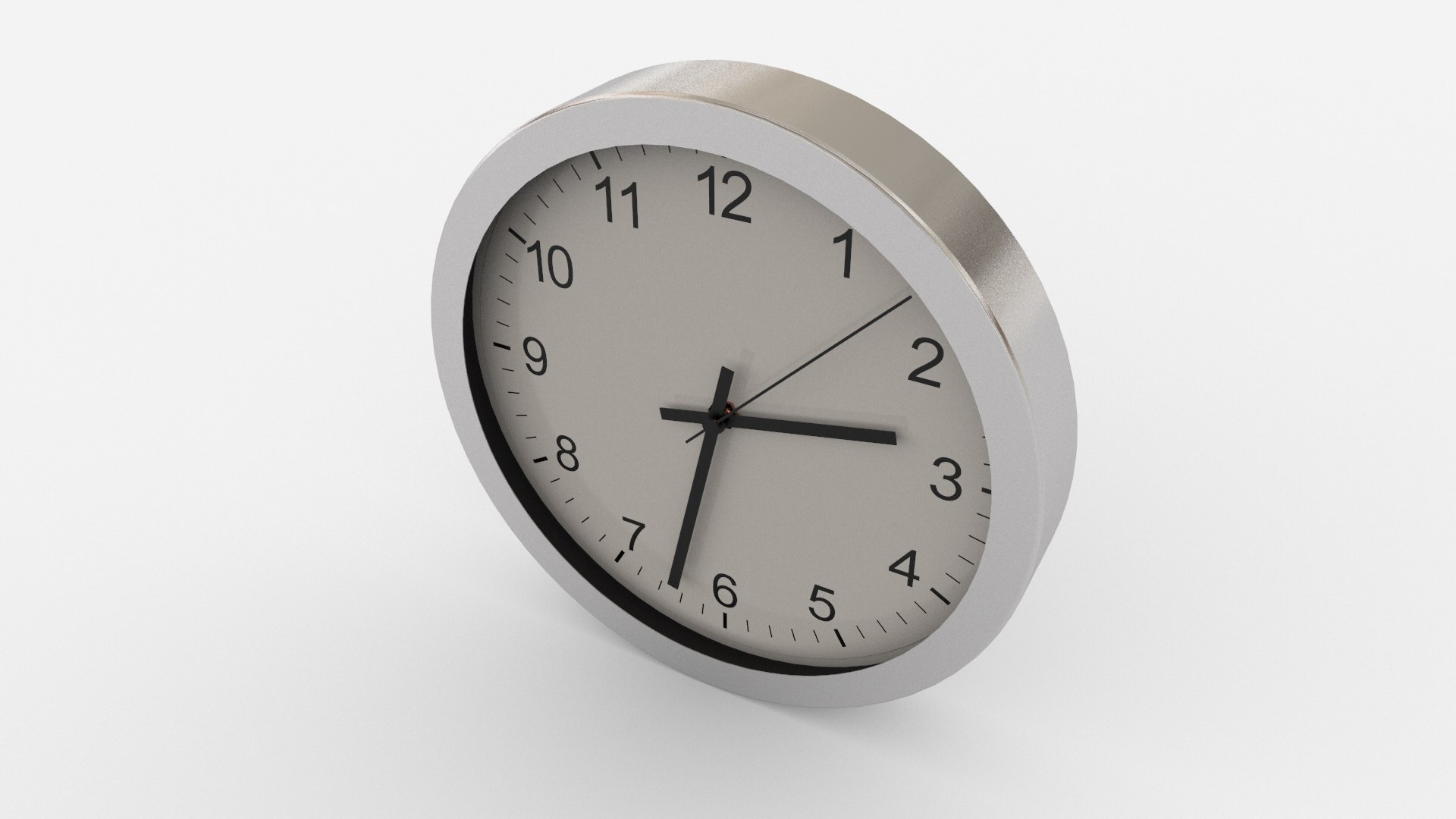 Wall Clock 3D Model - TurboSquid 1809549