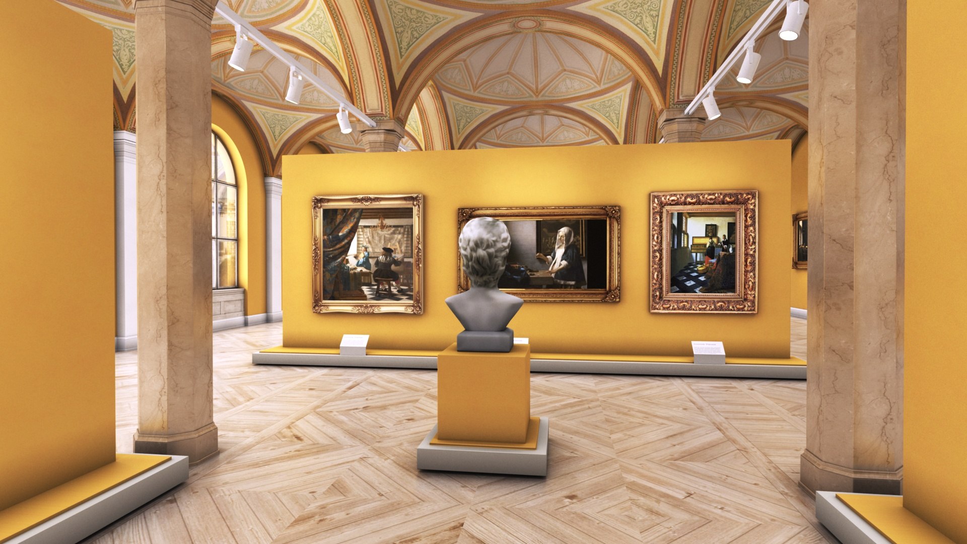 3D model Classical Art Gallery Collection - TurboSquid 1813186