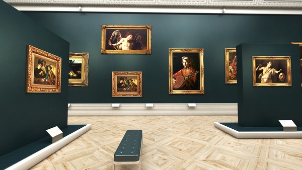 3D model Classical Art Gallery Collection - TurboSquid 1813186