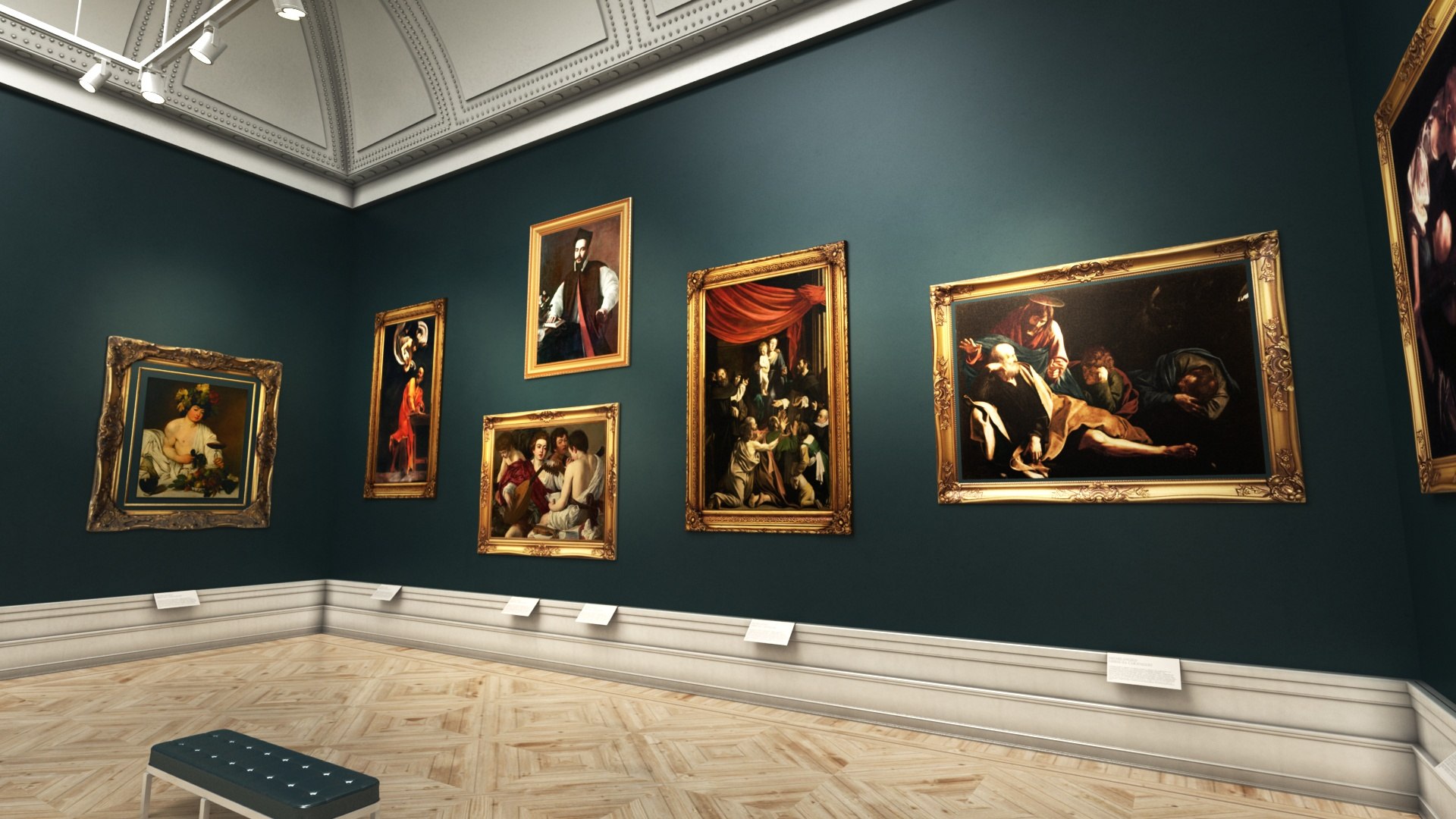 3D model Classical Art Gallery Collection - TurboSquid 1813186