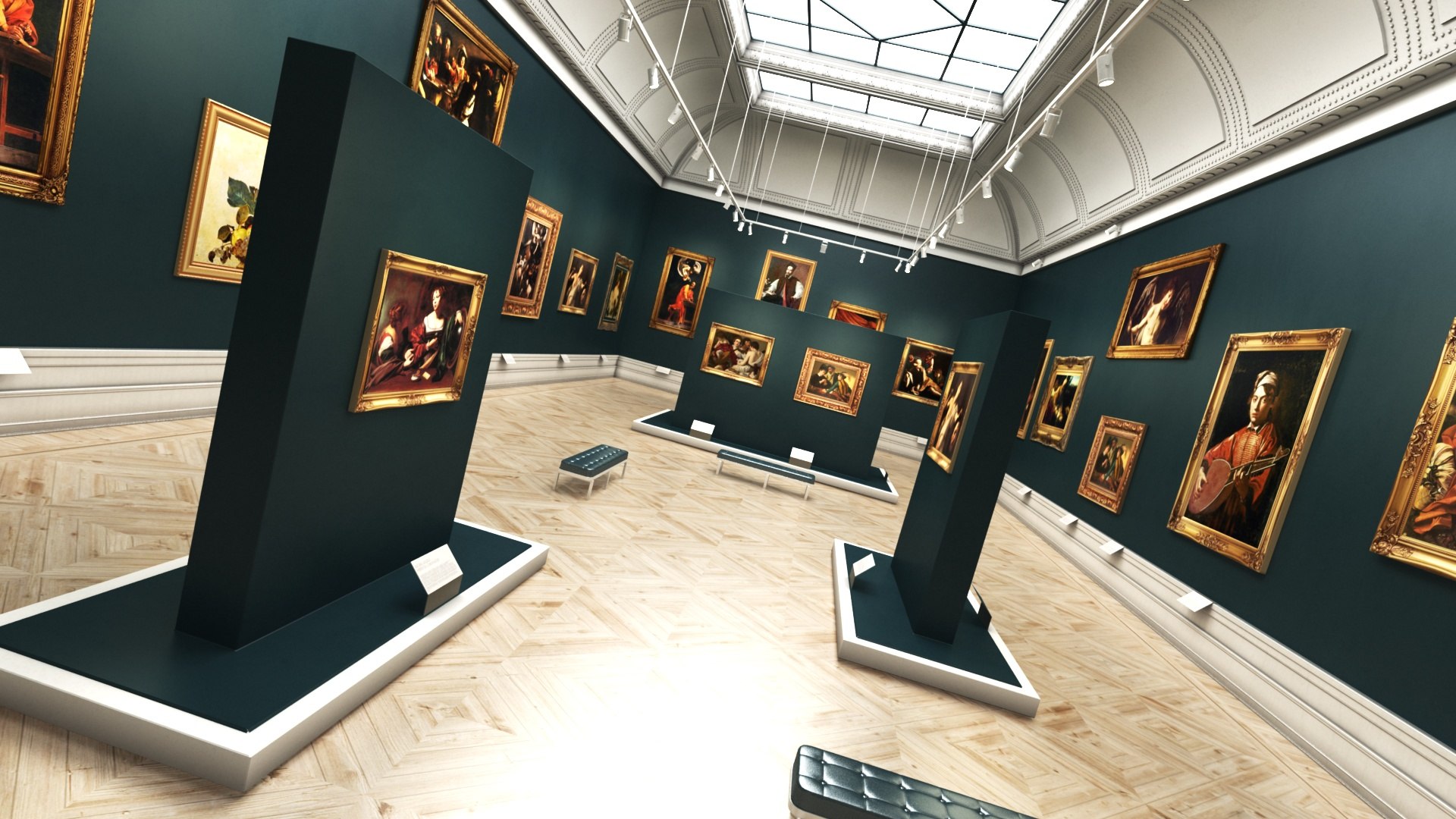 3D model Classical Art Gallery Collection - TurboSquid 1813186