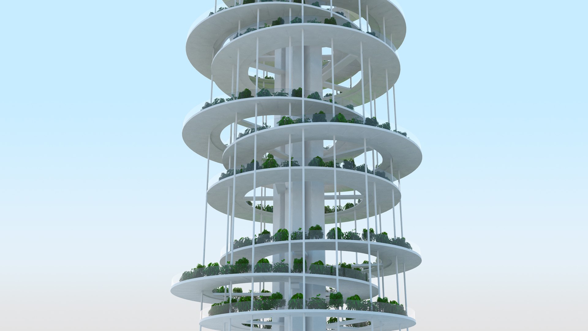 3D Hydroponics Vertical Farm Buildings 02 - TurboSquid 1884994