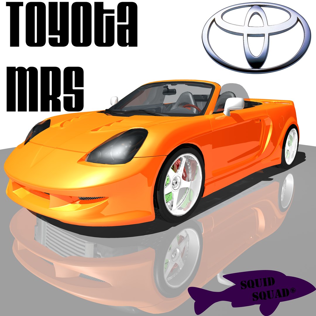 Free Toyota Mrs 3d Model