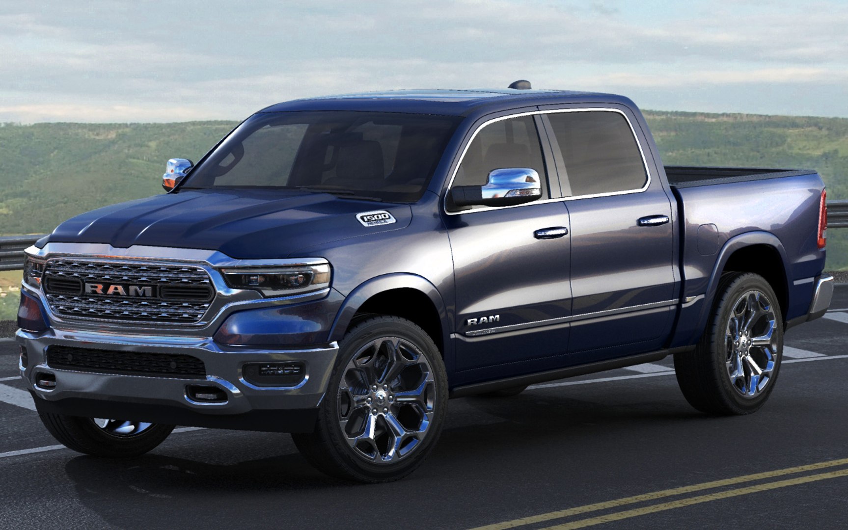 Ram 1500 limited 3D model - TurboSquid 1271787