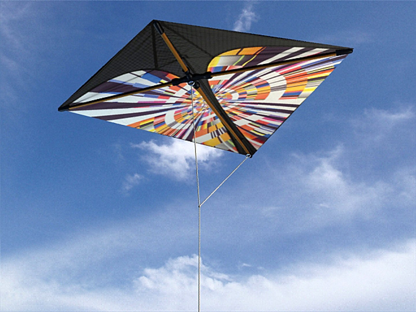 Kite 3d Model