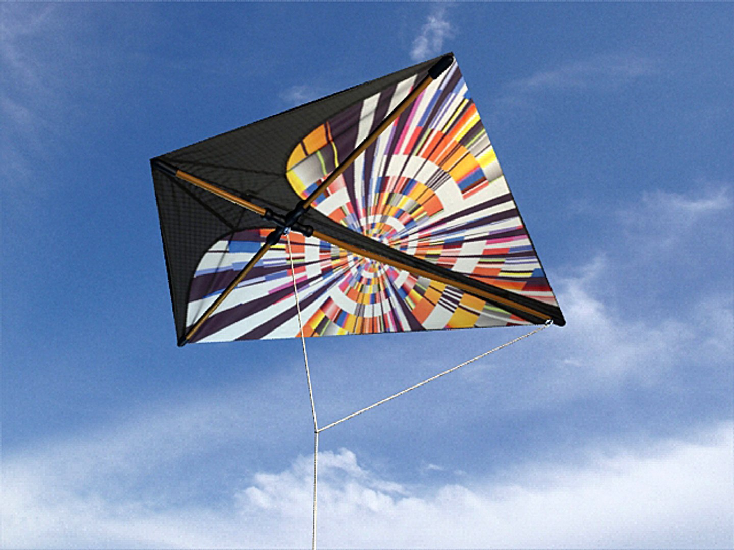 Kite 3d Model
