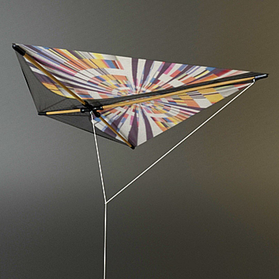 Kite 3d Model