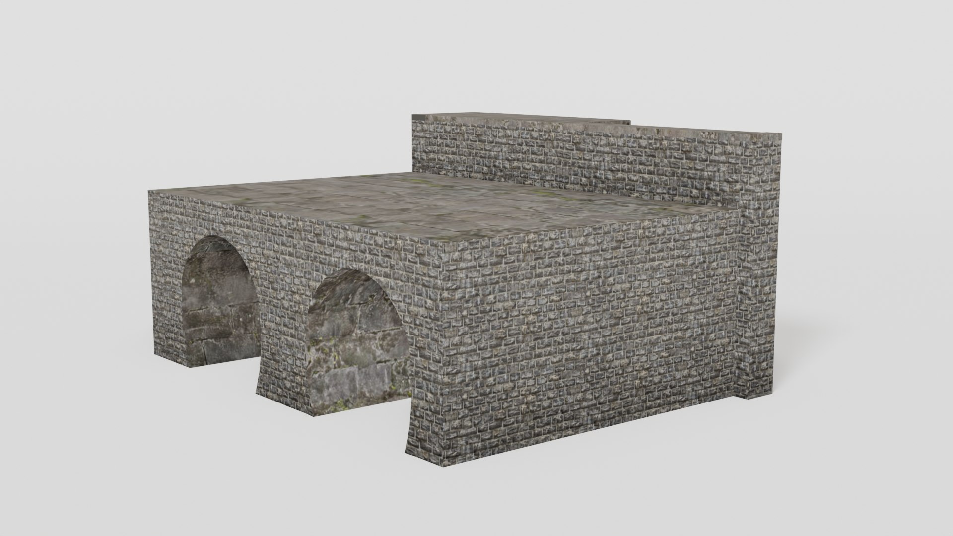 3D Double Railway Tunnel Model - TurboSquid 2105490