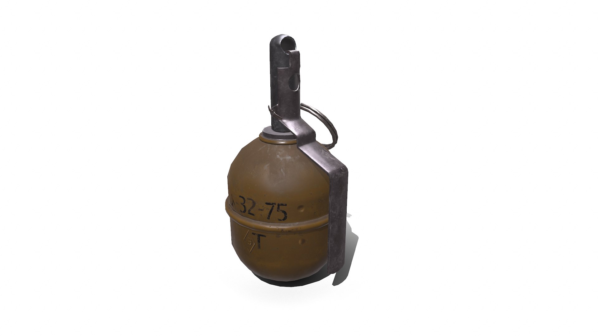 3D RGD 5 Grenade Low-poly PBR - TurboSquid 1973981