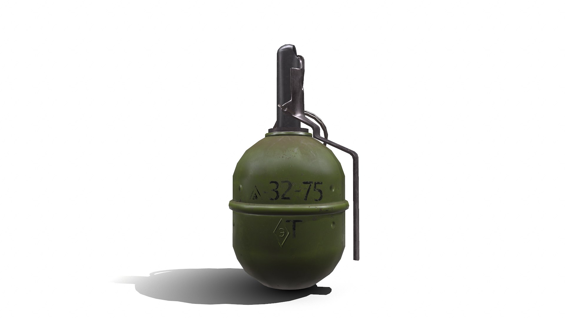 3D RGD 5 Grenade Low-poly PBR - TurboSquid 1973981
