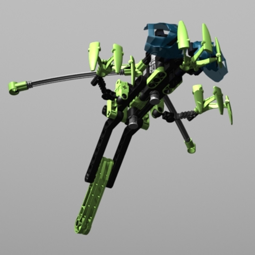 3d Lego Insects Model