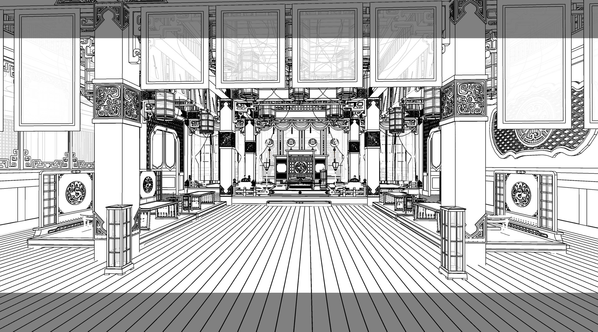 Chinese Palace Interior-A2 3D - TurboSquid 2138559