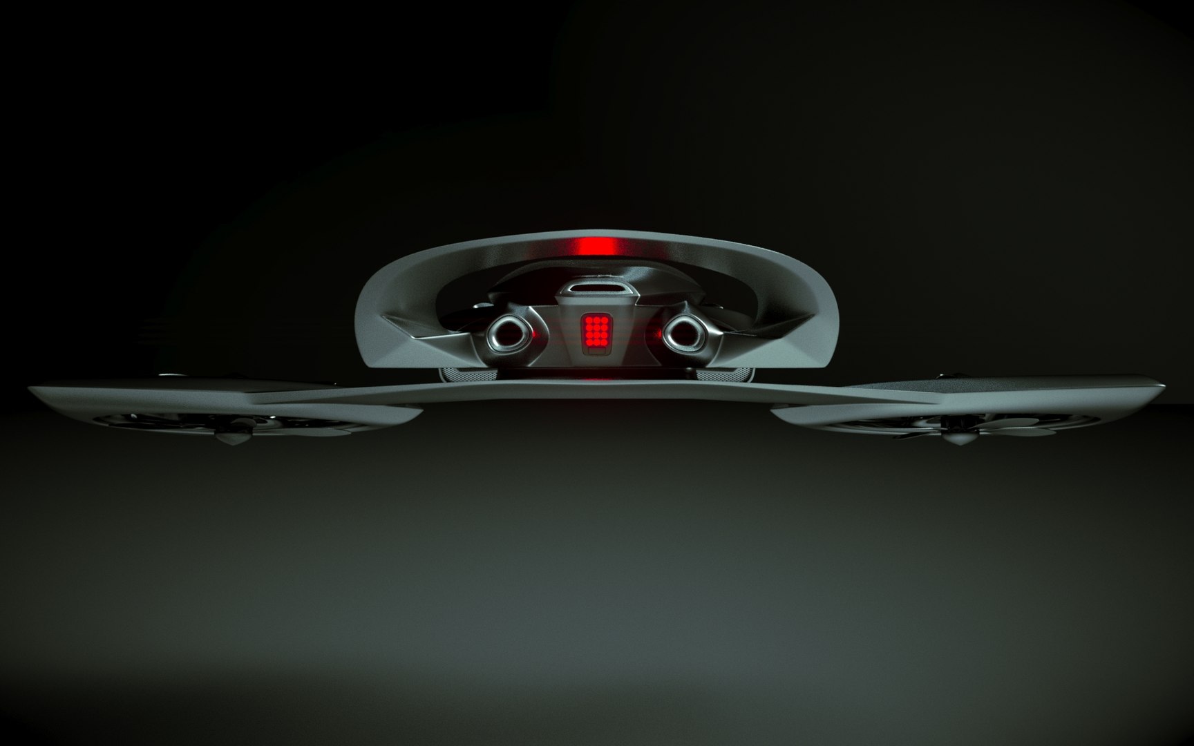 Hover Car 3d Model