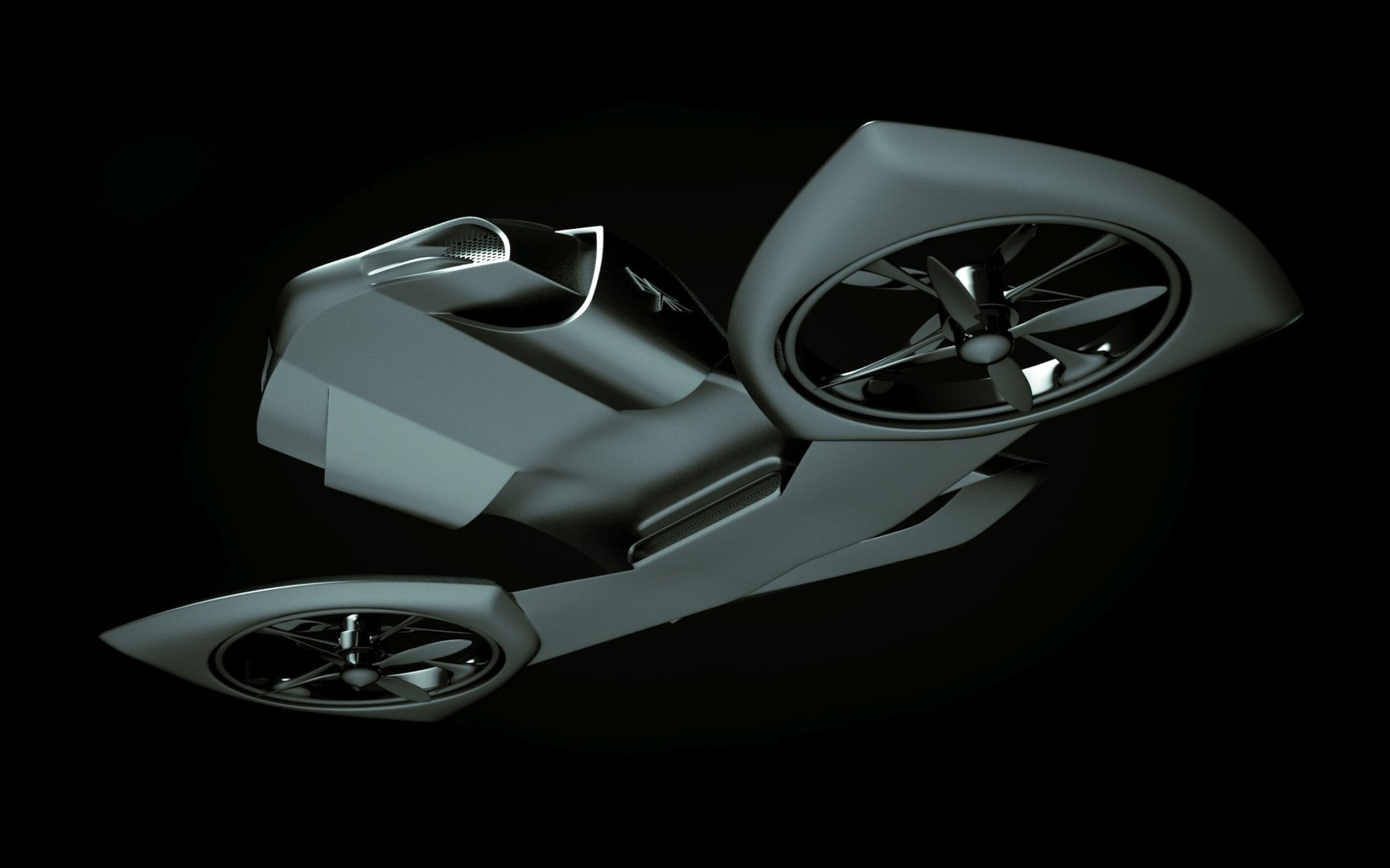 Hover Car 3d Model