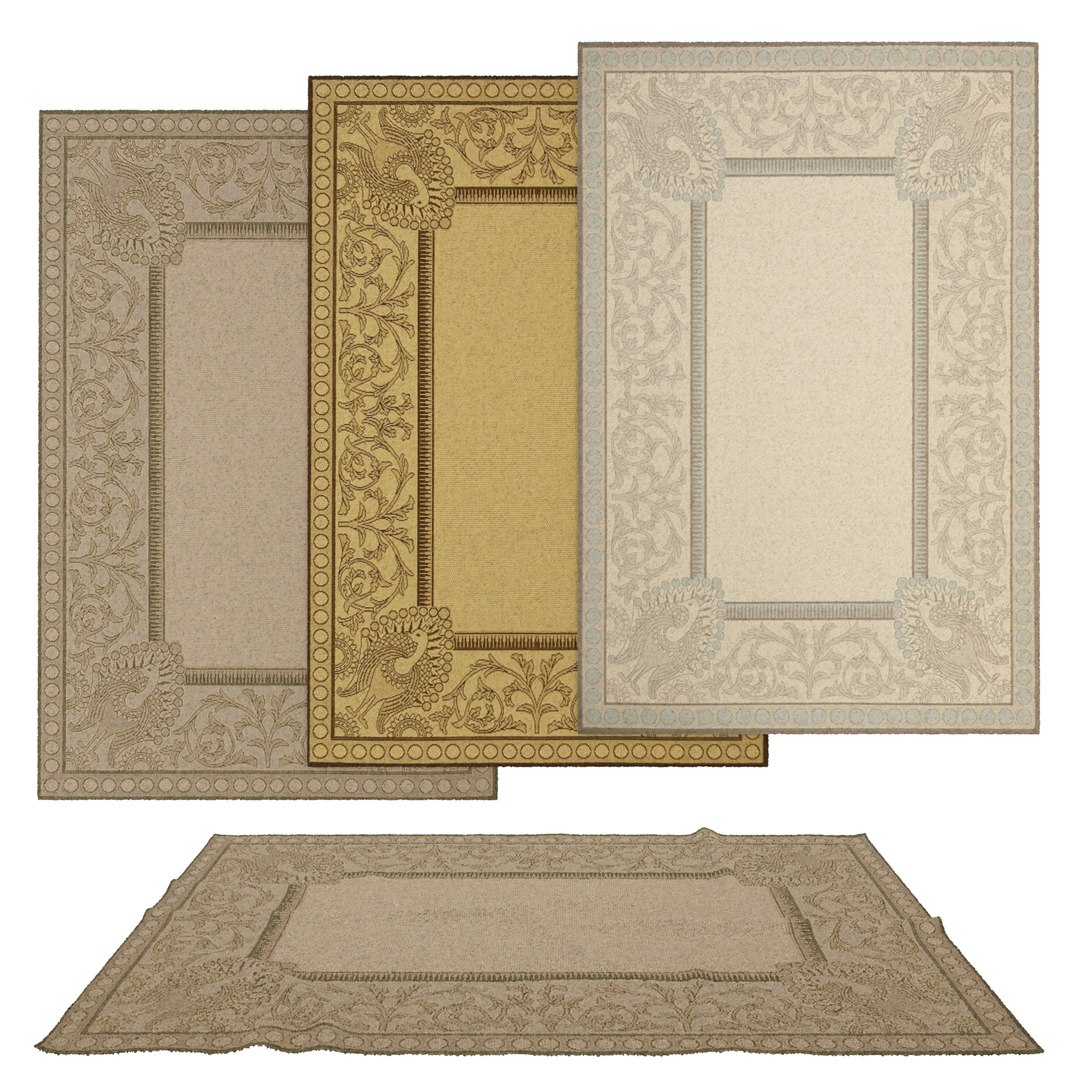 Carpets Rugs 3D Model - TurboSquid 1705928