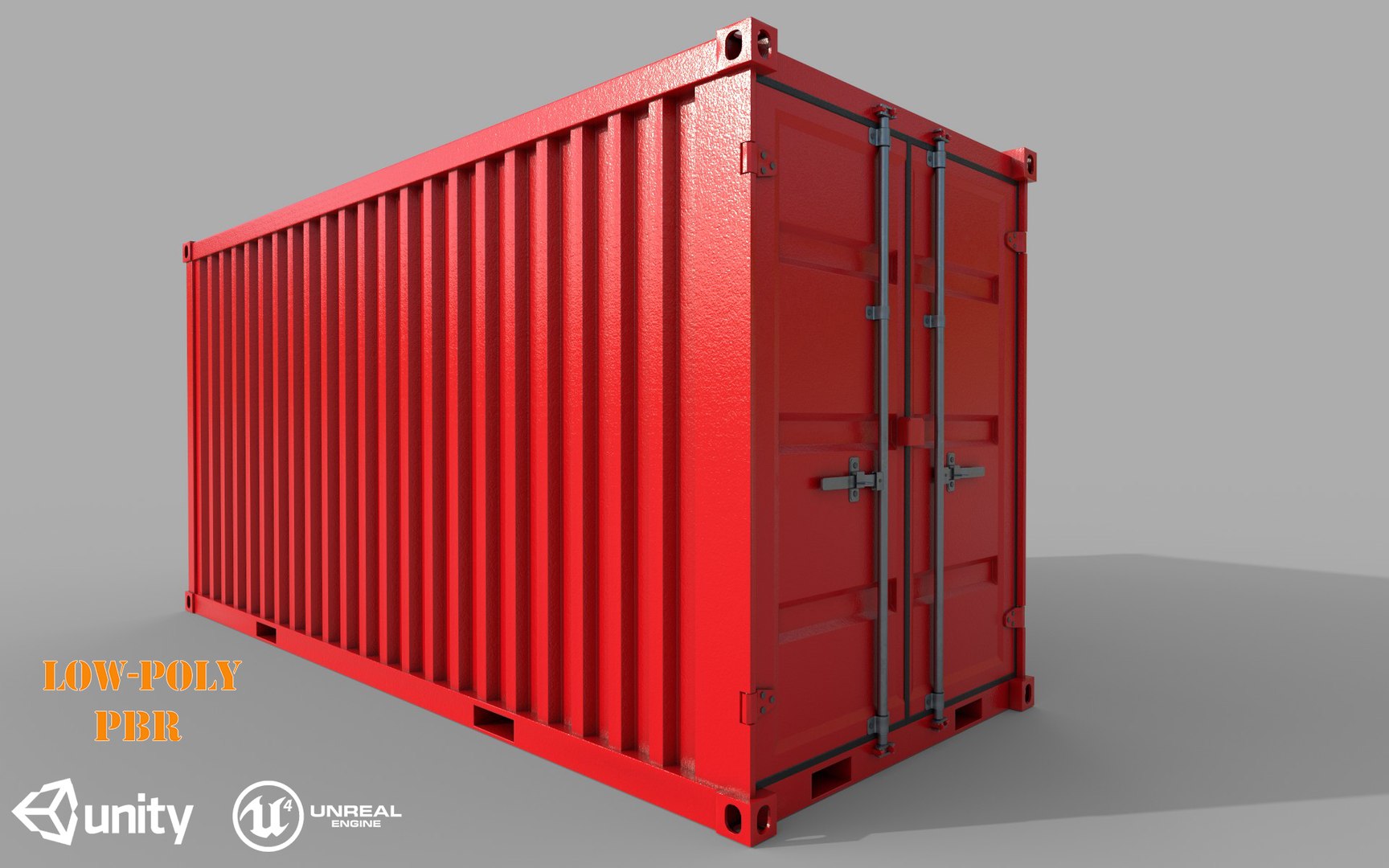 3D Model Modelling Red Shipping - TurboSquid 1631002