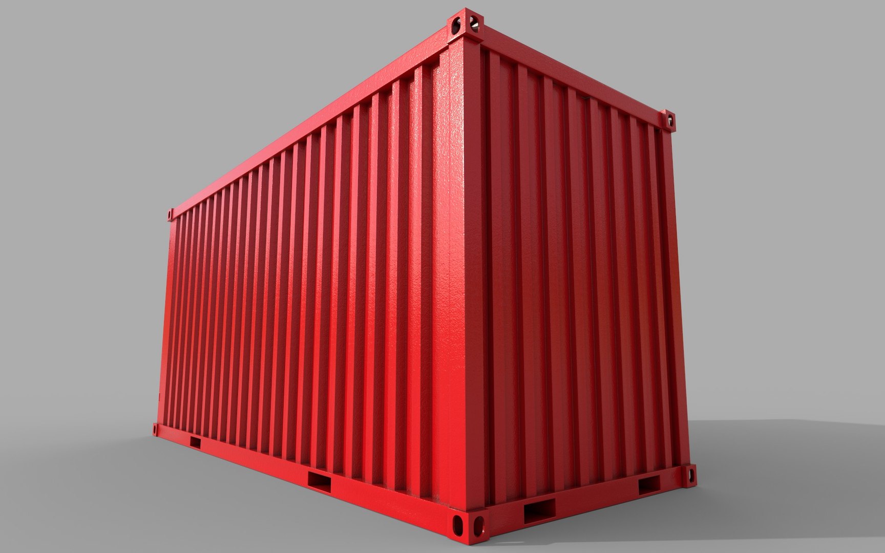 3D Model Modelling Red Shipping - TurboSquid 1631002