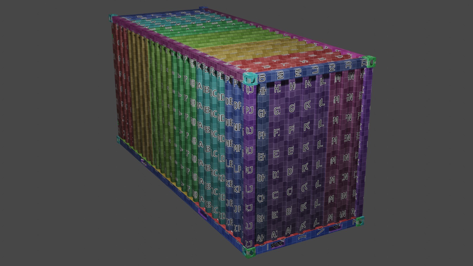 3D Model Modelling Red Shipping - TurboSquid 1631002