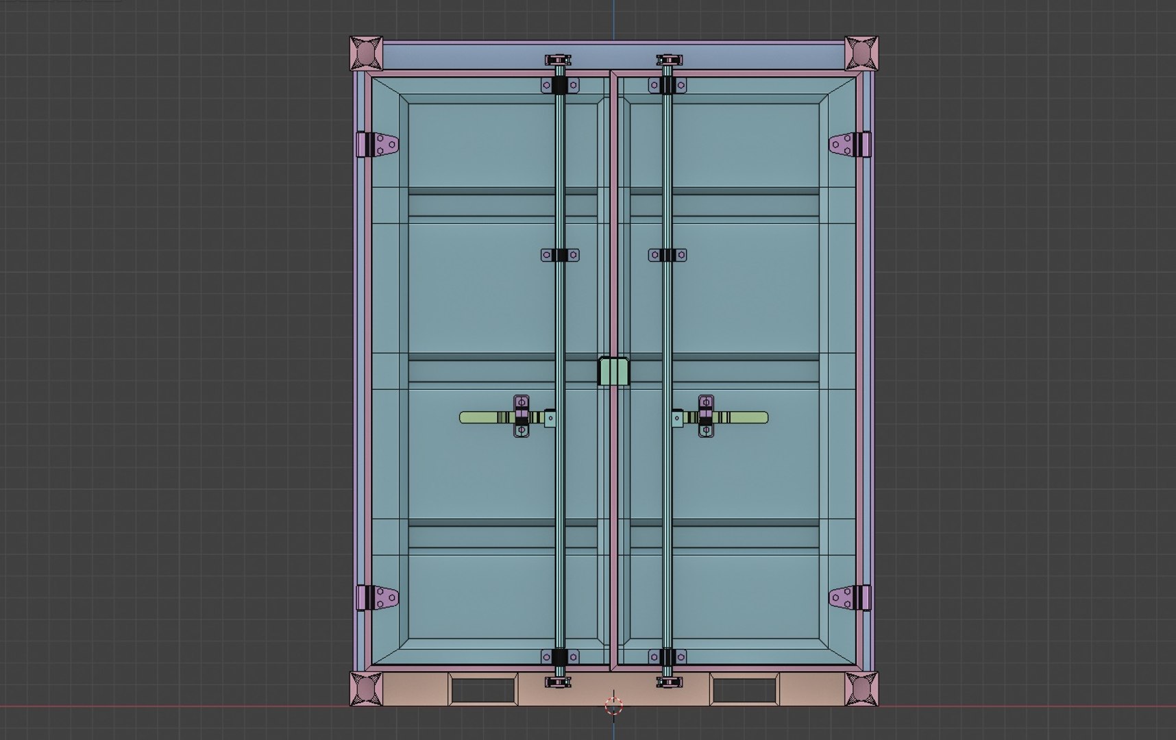 3D Model Modelling Red Shipping - TurboSquid 1631002