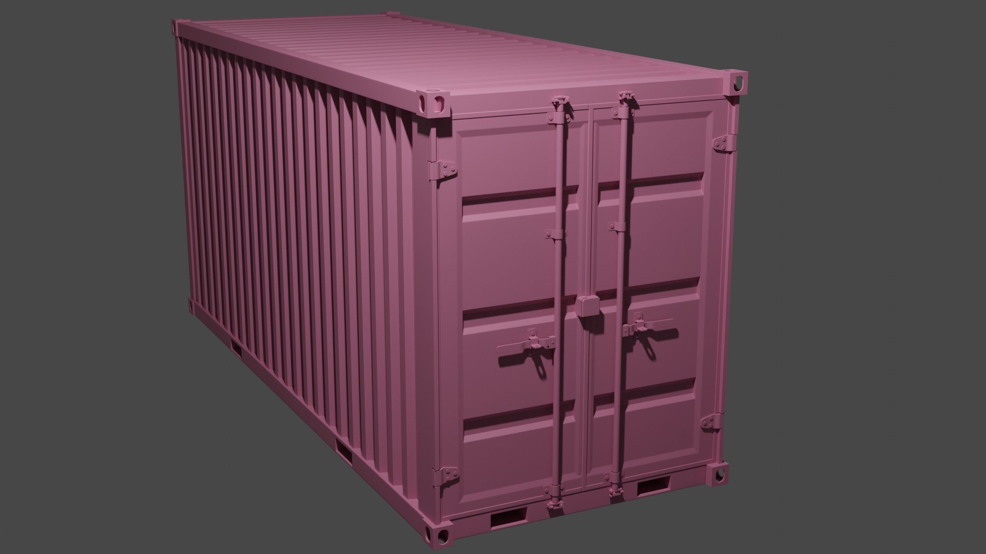 3D Model Modelling Red Shipping - TurboSquid 1631002