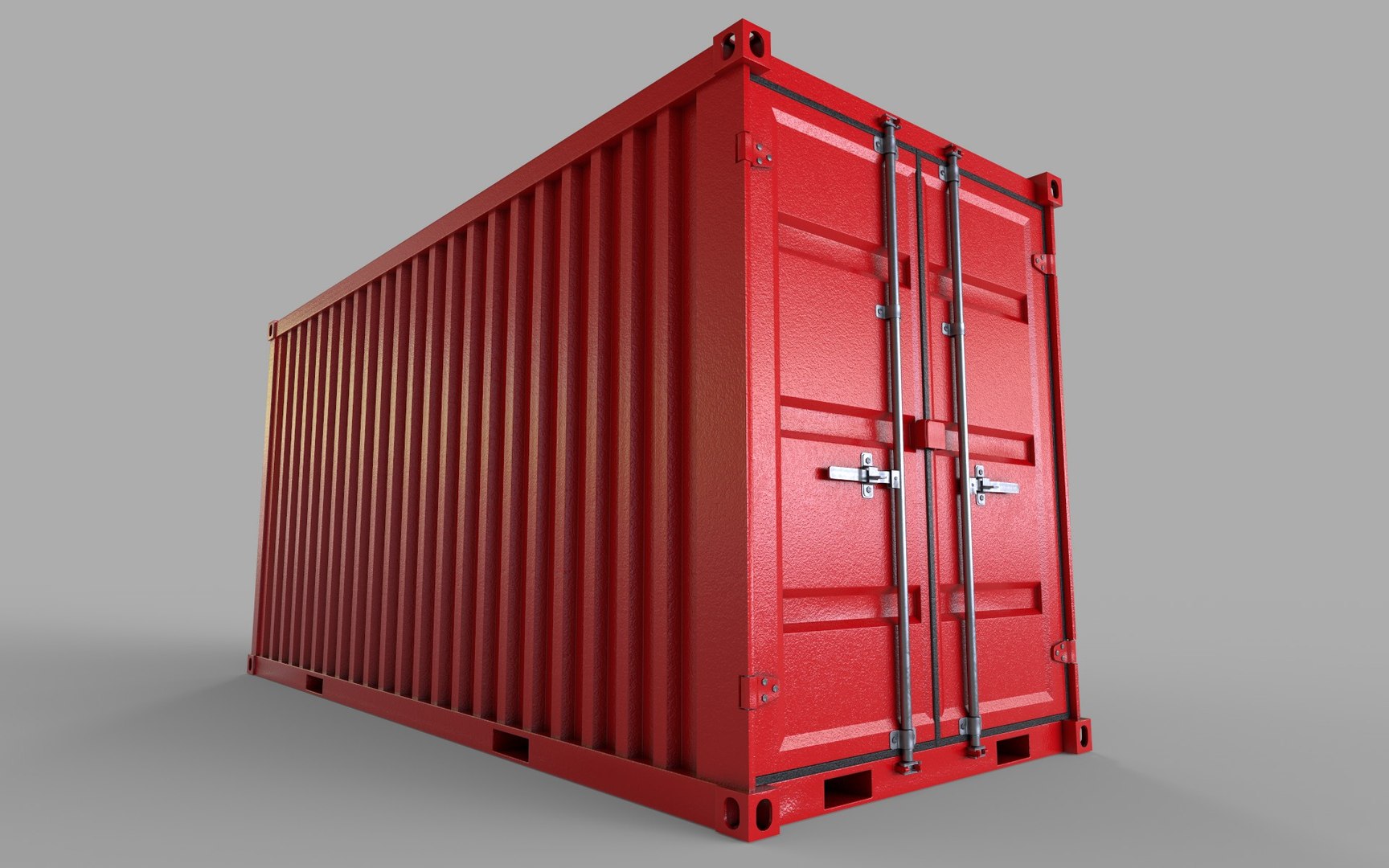 3D Model Modelling Red Shipping - TurboSquid 1631002