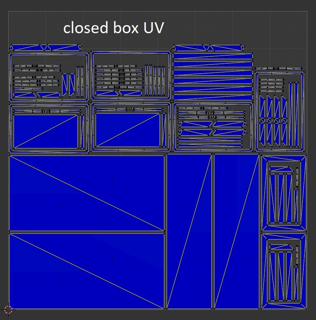 Wooden Open And Closed Boxex Low-poly 3D - TurboSquid 1939632