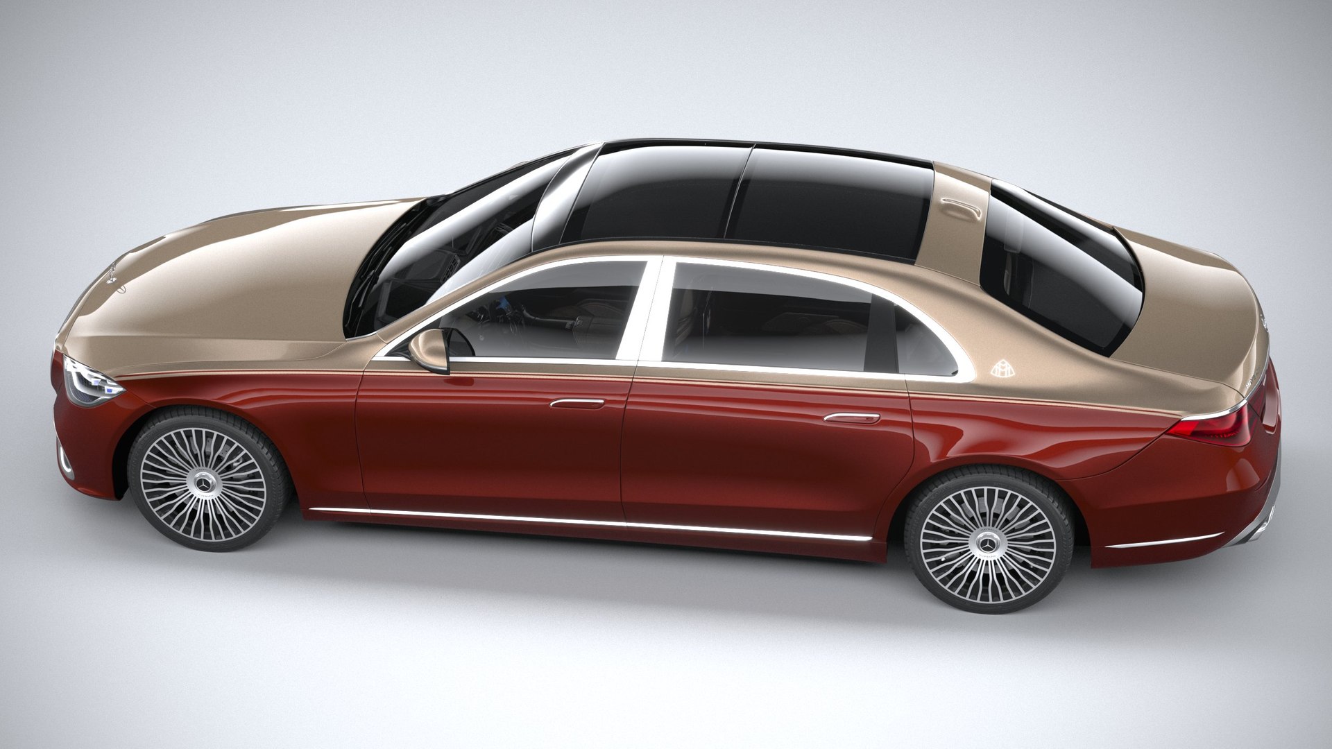 Mercedes-benz s-class maybach 3D model - TurboSquid 1661541